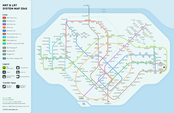 MRT System Map Redesign – Blog @ Satorusaka.com